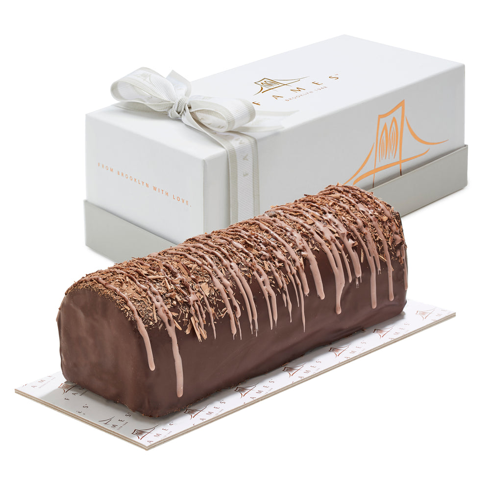 Chocolate Logs: Zebra, Dark, Truffle, and More - Fames Chocolate